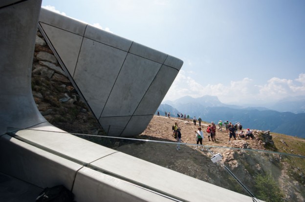 Zaha Hadid's Messner Mountain Museum Corones | Inexhibit