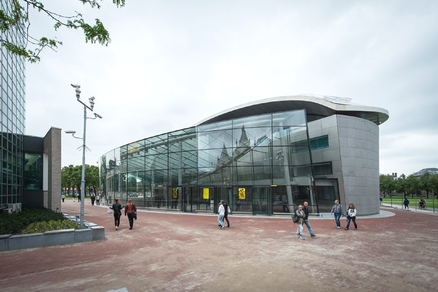 The Van Gogh Museum new entrance building by Hans van Heeswijk