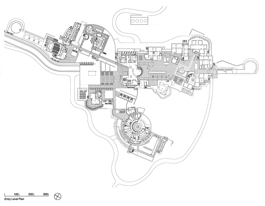 Getty Center Map