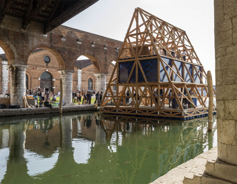 Makoko Floating School II by Kunlé Adeyemi - NLÉ | Inexhibit