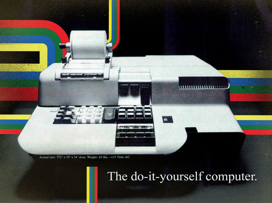 Olivetti Programma 101: la storia ed il design del primo Personal Computer