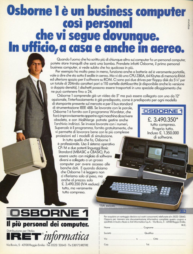 Osborne 1 (1981) – when the personal computer became portable | Inexhibit