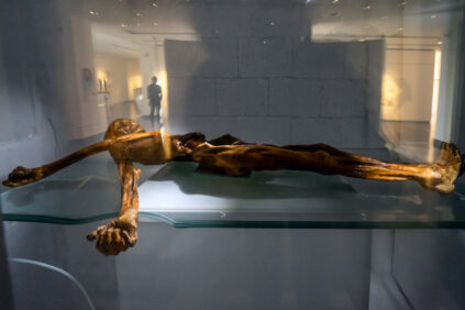 Ötzi 'The Iceman' Mummy and the South Tyrol Museum of Archaeology ...