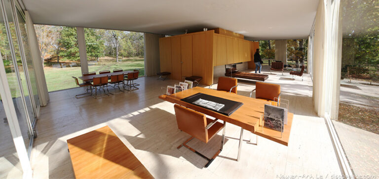 Mies van der Rohe's Farnsworth House - Plano, IL | Inexhibit